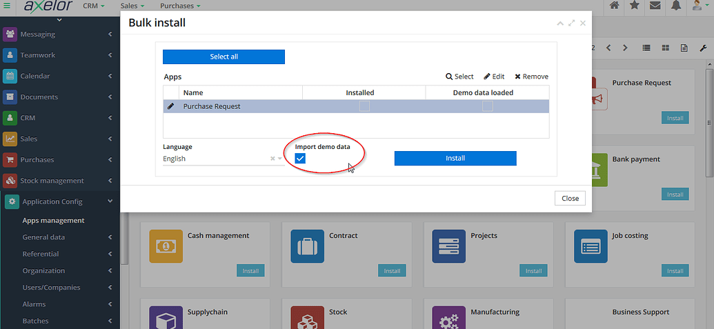 From where do I get the sample database for open-suite-webapp project? - Technical - Axelor Forum