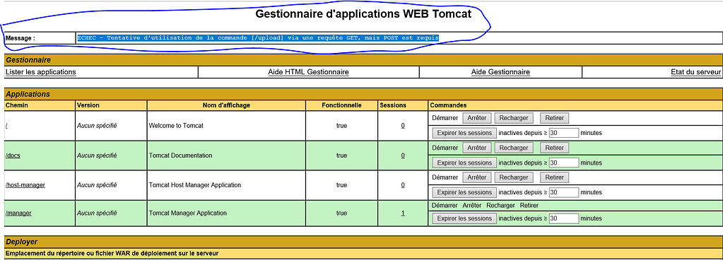 Erreur Déployer le war avec tomcat 9 - Technical - Axelor Forum
